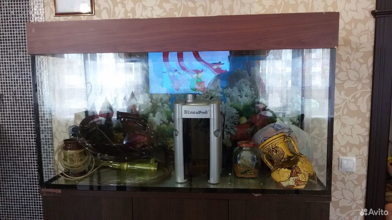 Продаю аквариум со всем оборудованием