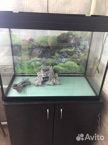 Аквариум с тумбой 135л