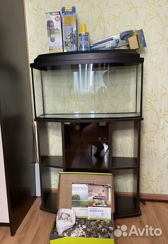 Аквариум с тумбой