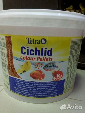 Корм для цихлид Tetra Cichlid Colour