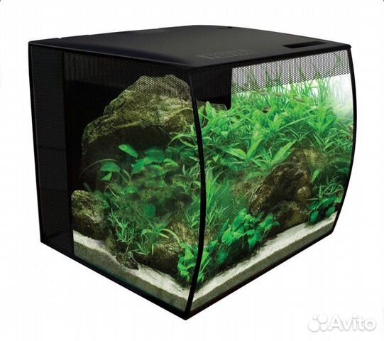 Аквариум Fluval Flex 34л черный