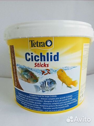 Tetra cichlid sticks