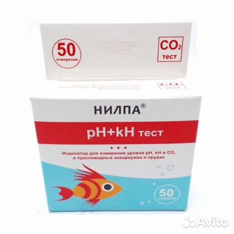 Тест Нилпа для воды pH + kH