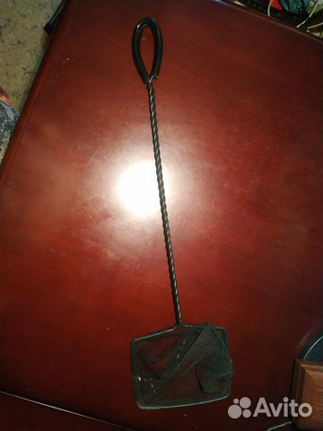 Сачок для аквариума. Скребок для аквариума